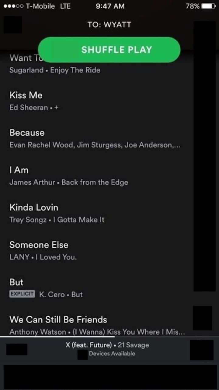 Break up notes and texts that are too harsh to handle