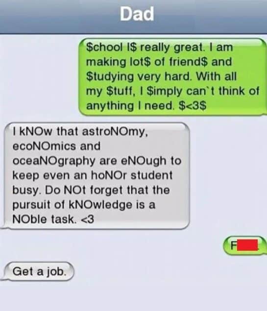 36+ Hilarious Texts From Dads That Have Us Laughing Out Loud