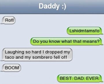 36+ Hilarious Texts From Dads That Have Us Laughing Out Loud