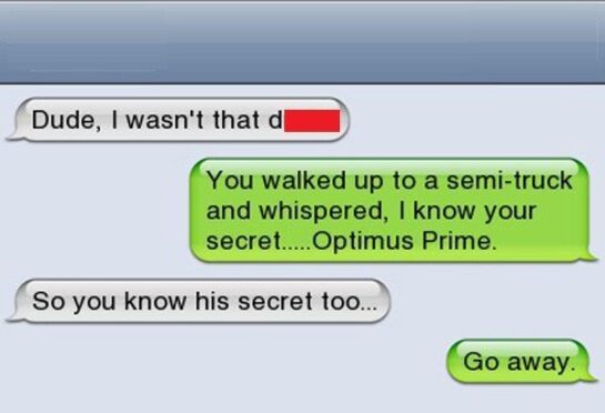 Hilarious Text Conversations