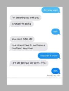 Break up notes and texts that are too harsh to handle