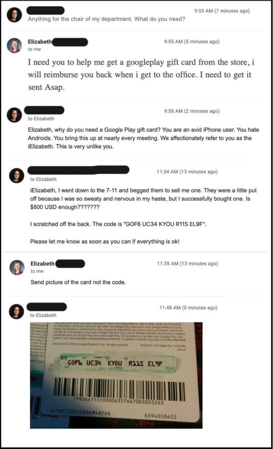 Scammers Caught in a Lie