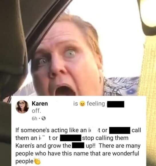 There’s an ‘Anti-Karen’ Group, and a Karen Wrote in to Complain About It