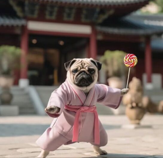 OMG, Did My Dog Just Learn Kung Fu?! (These AI Pics Are PAWsome!)