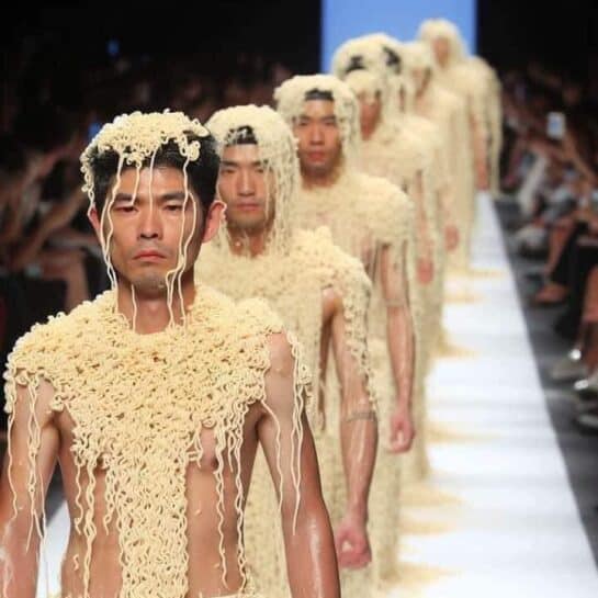 Fashion or Madness? Noodle Models Fashion Show (20 New Pic)