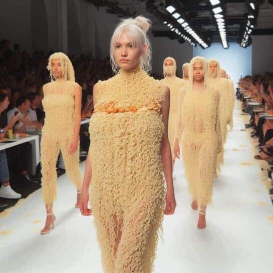Fashion or Madness? Noodle Models Fashion Show (20 New Pic)