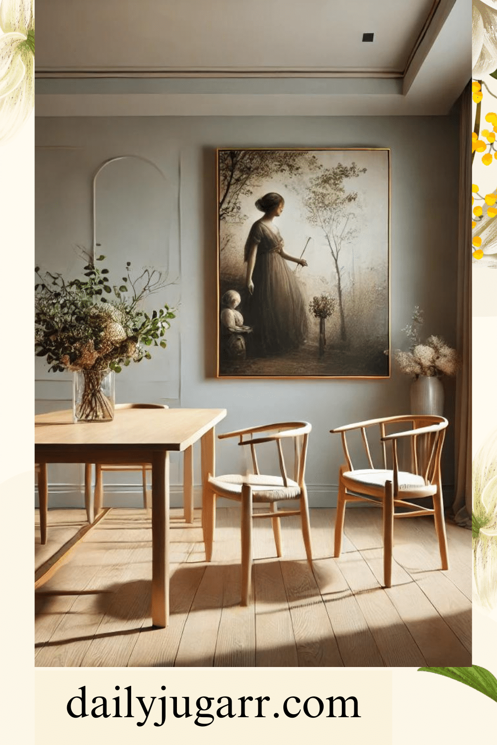 Transform Your Small Dining Room With Stunning Wall Art