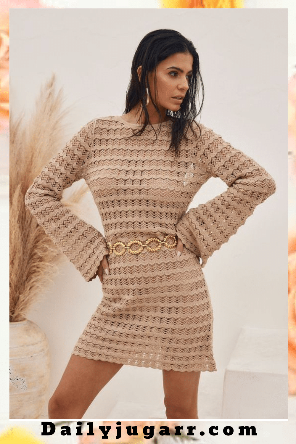 Casual Elegance, Crochet Mini Dresses for Your Summer fun