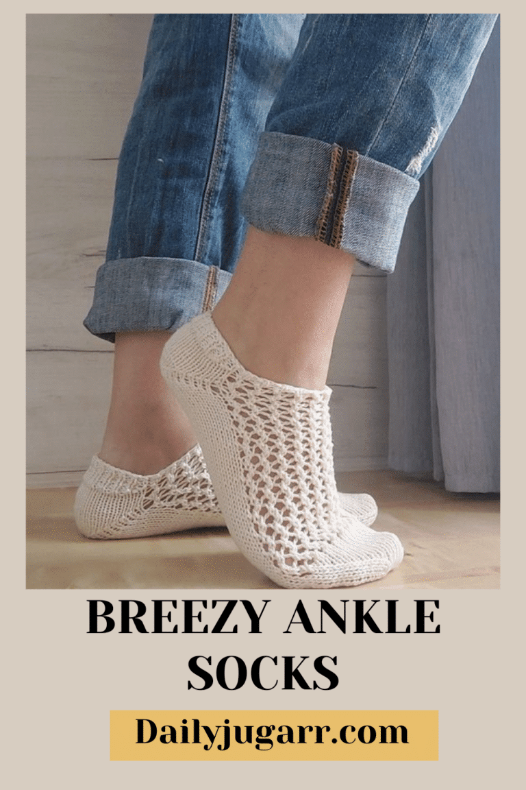 Stay Stylish and Comfortable, Fresh Crochet Socks Patterns for Summer