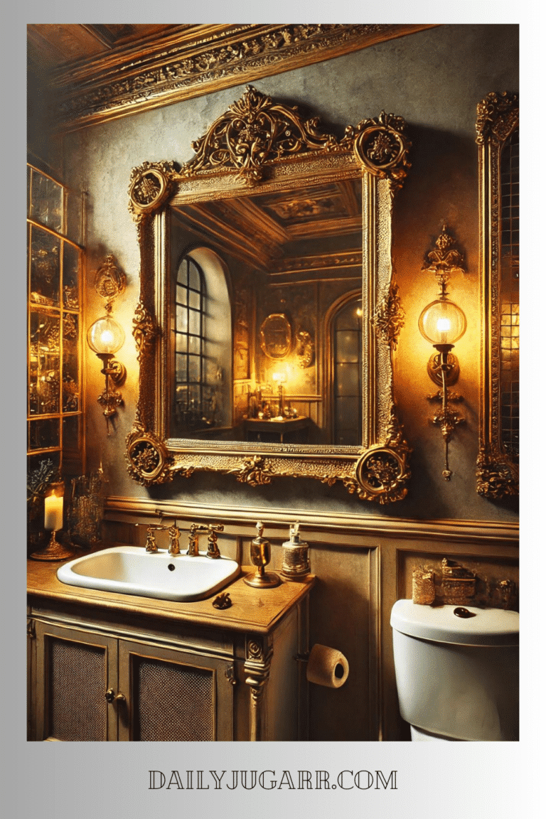 Unique Small Mirror Wall Decor Ideas For A Fresh Bathroom Look