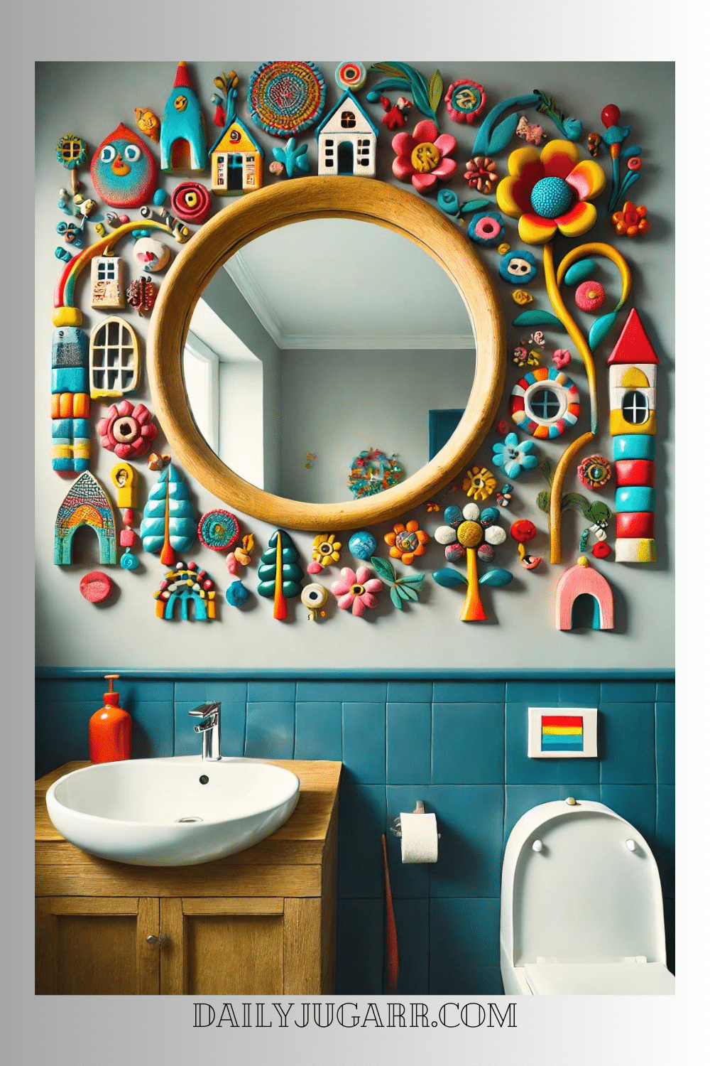 Unique Small Mirror Wall Decor Ideas For A Fresh Bathroom Look
