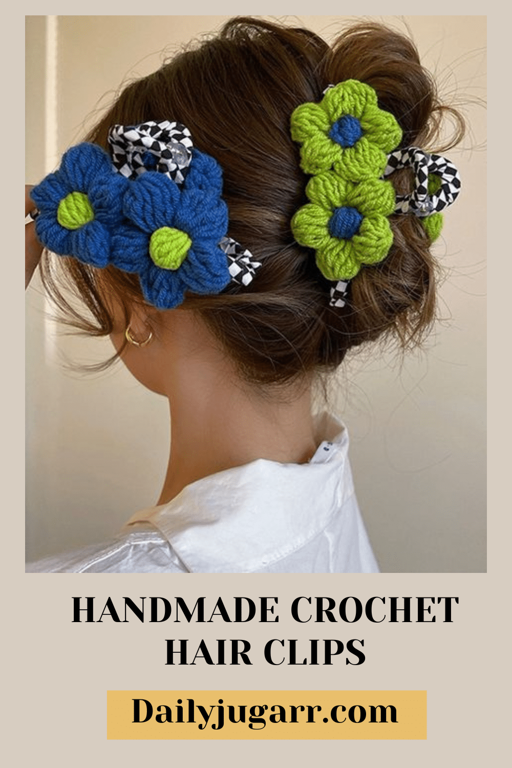 Unique and Stylish, Handmade Crochet Hair Accessories