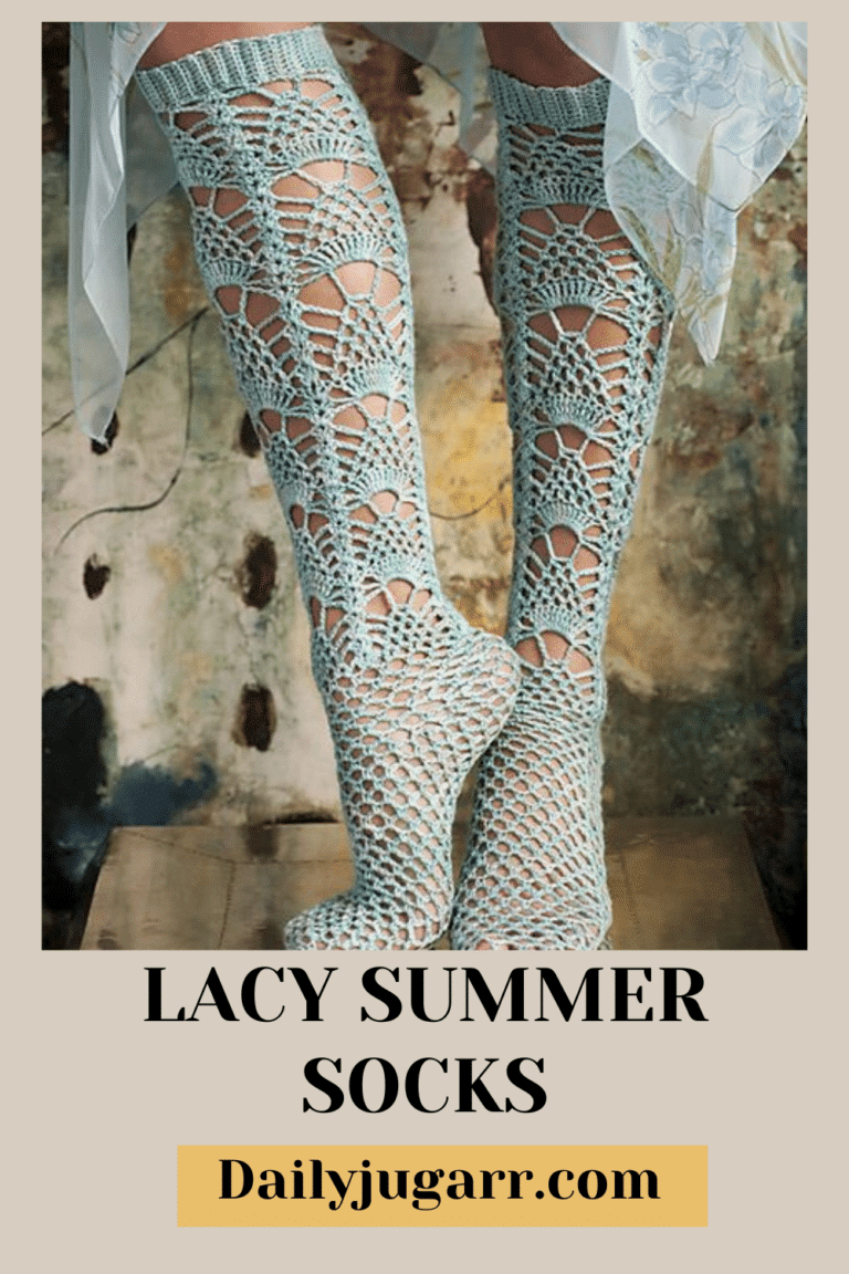 Stay Stylish and Comfortable, Fresh Crochet Socks Patterns for Summer