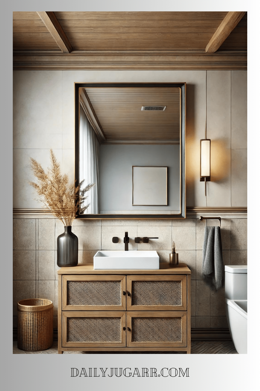 Unique Small Mirror Wall Decor Ideas For A Fresh Bathroom Look