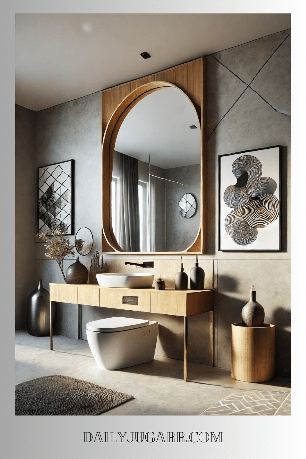 Unique Small Mirror Wall Decor Ideas For A Fresh Bathroom Look