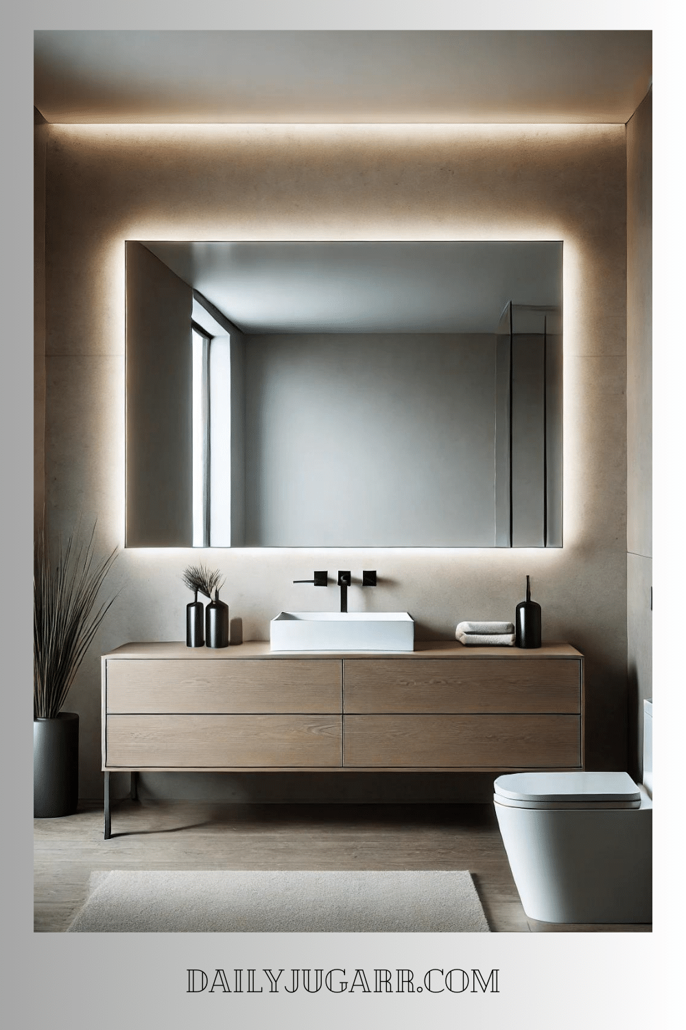 Unique Small Mirror Wall Decor Ideas For A Fresh Bathroom Look