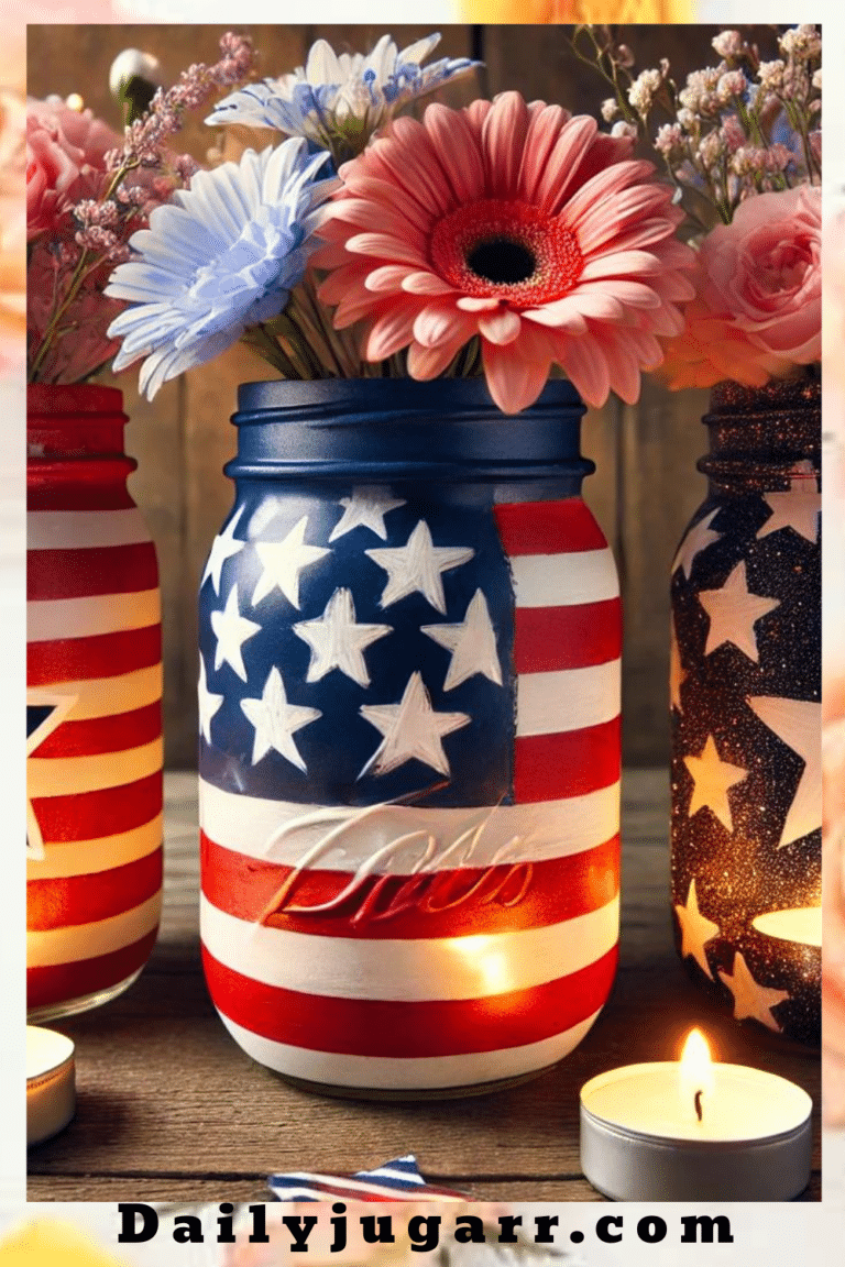 American Pride, Stylish Outdoor Decorations For July 4th Celebrations