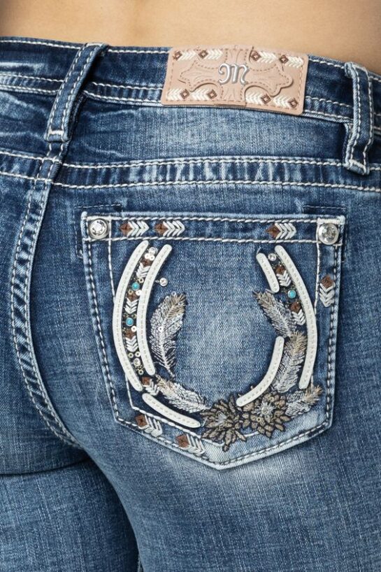 Handmade Embroidered jeans Designs: Creative DIY Ideas